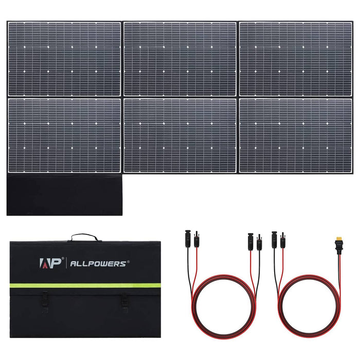 ALLPOWERS 4000W Solar Generator (R4000 + SP039 600W Solar Panel)